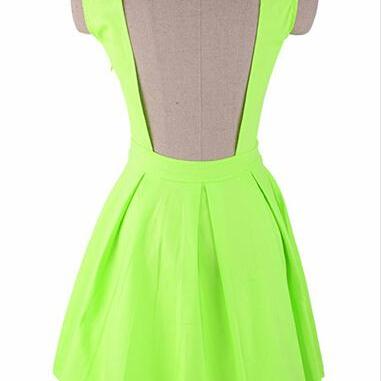 Sexy And Pretty Round Neck Sleeveless Dress Vg41926mn on Luulla